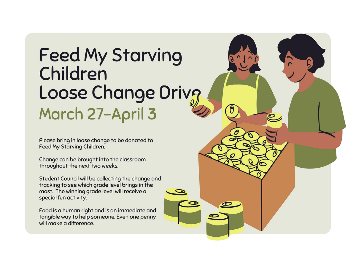 Feed My Starving Children Loose Change Drive